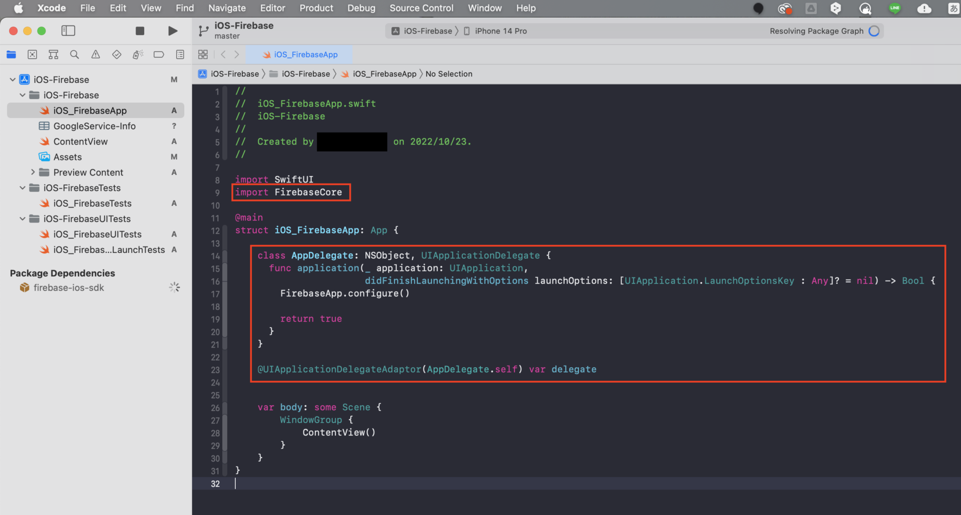 【GA4】XcodeでiOSアプリにFirebase Analyticsを入れる - Yosshi Labo.